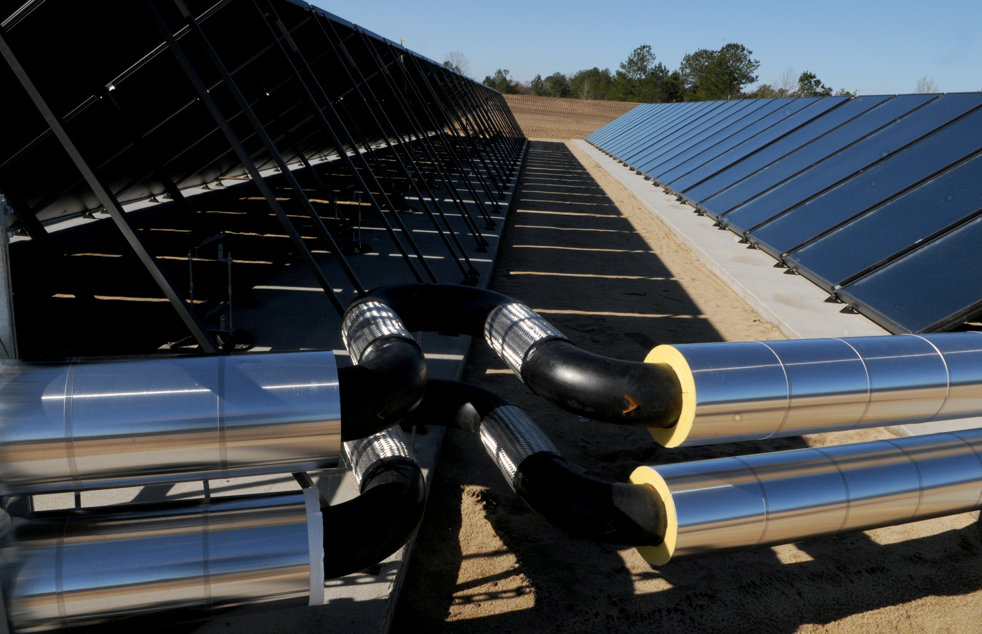Solar Thermal Piping – Portable Welding Service